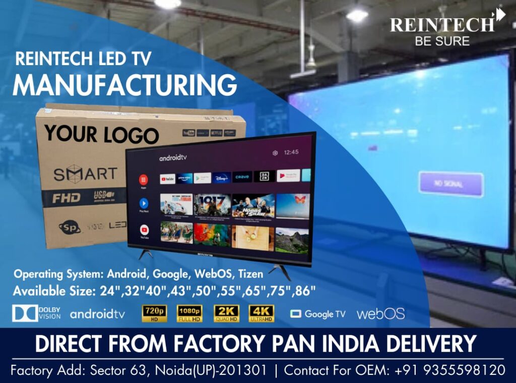 Best LED TV Manufacturers in Noida for Your Next Upgrade